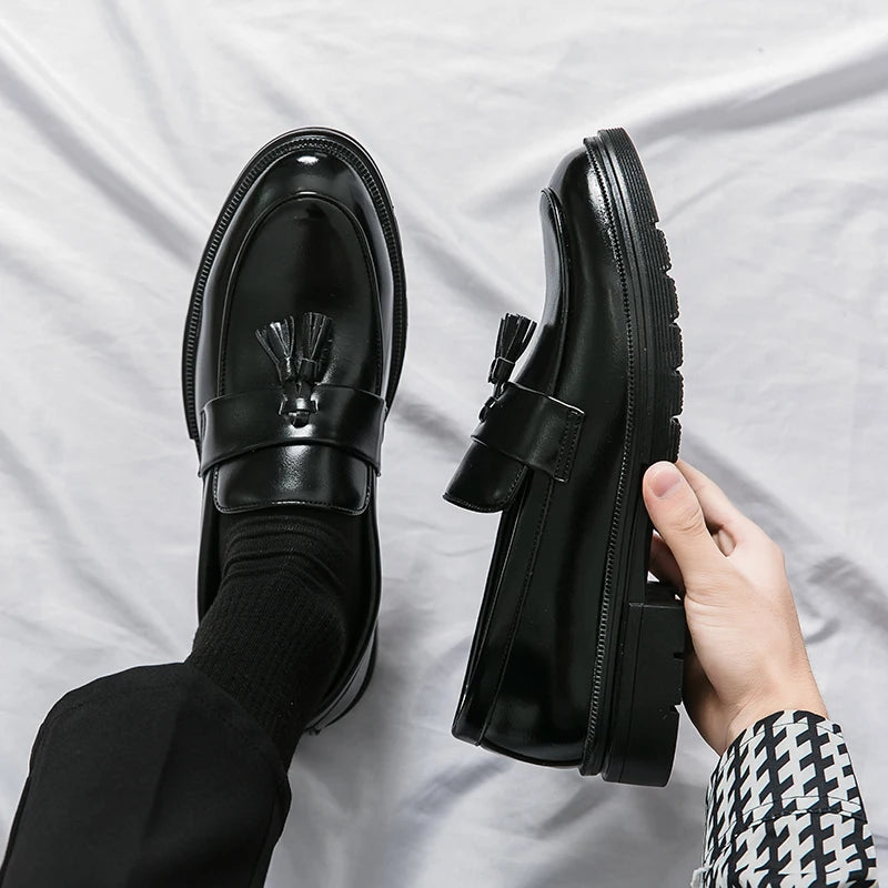 Mocassin Homme Semelle Epaisse – Style Old Money